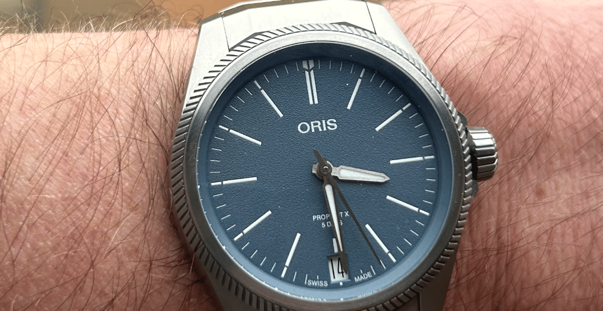 FS - Oris ProPilot X Titanium blue dial | Omega Watch Forums