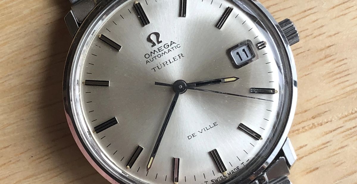 SOLD - Omega DeVille 166.033 with BoR, double-signed Türler | Omega ...