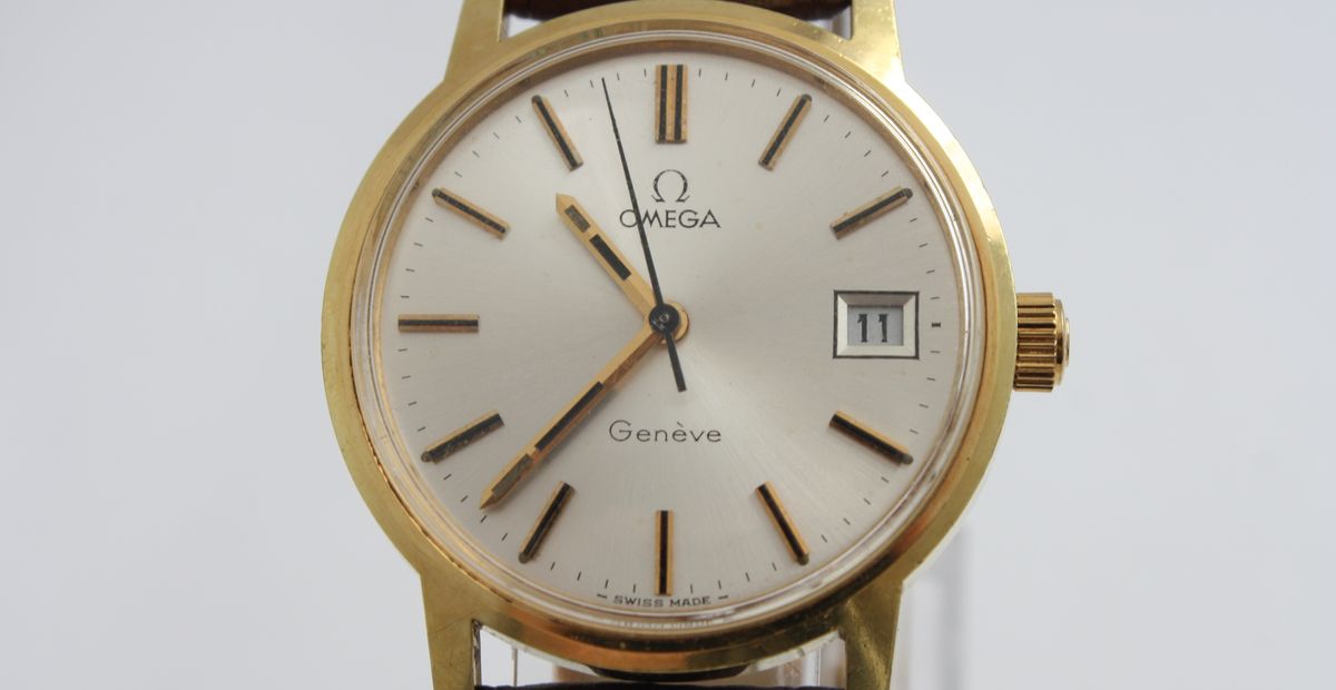 SOLD - 1971 Omega Geneve Men's cal. 613 Manual-Wind Gold Plated 36mm ...