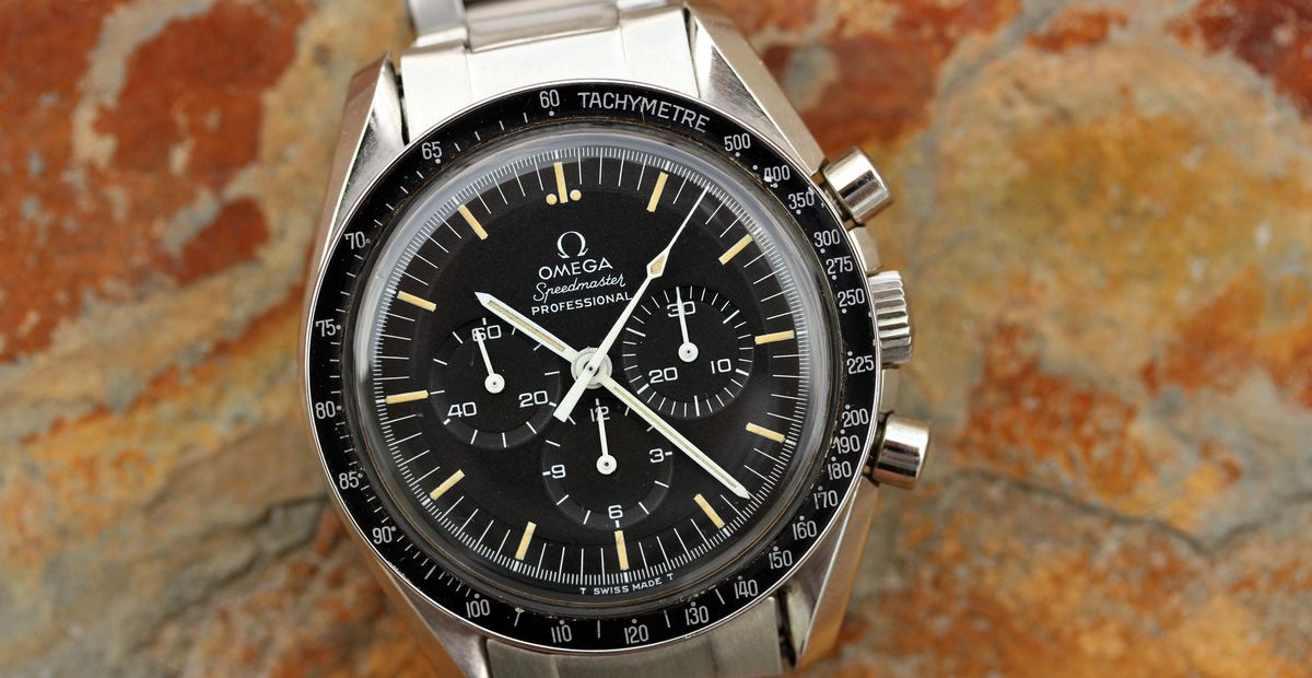 SOLD - 1972 Omega Speedmaster Moonwatch 145.022 Collector Set, Yellow ...