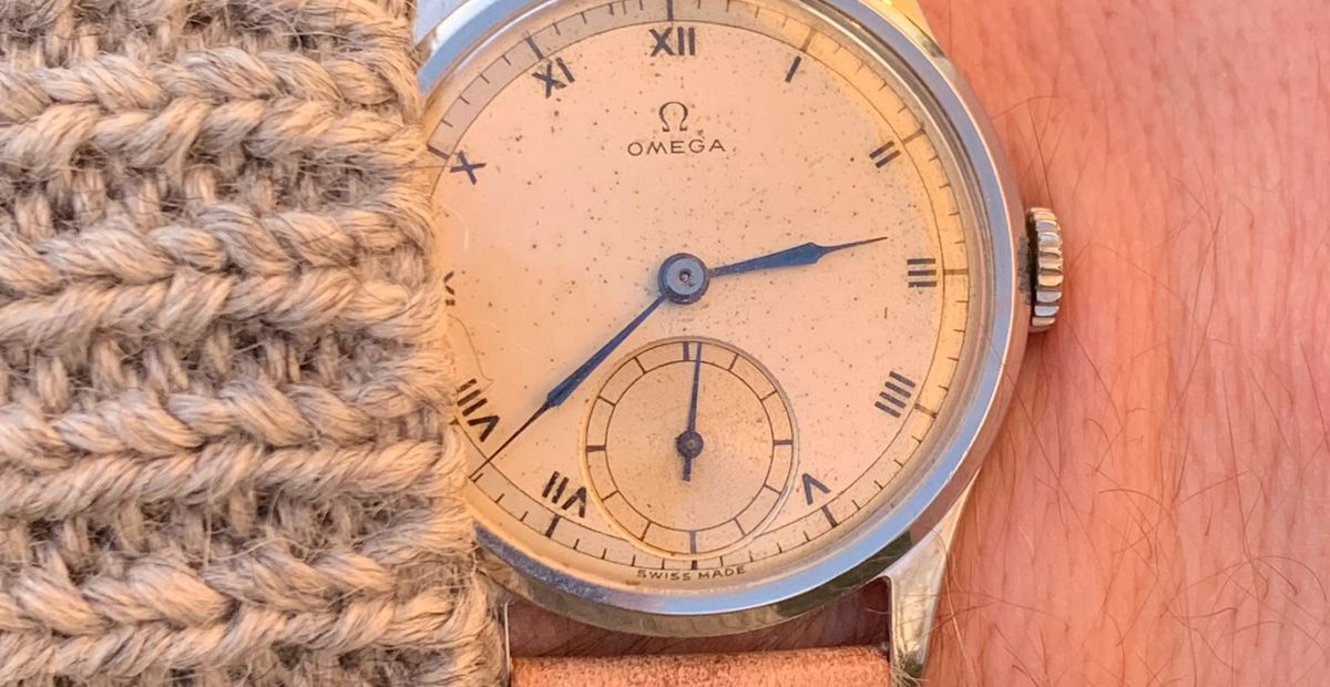 FS - Vintage 1945 Omega 30T2 reference 13322 British made Steel case ...