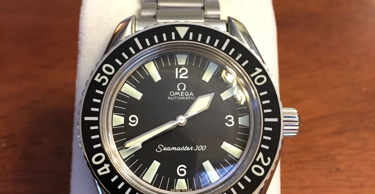 SOLD - Omega “WatchCo” Seamaster 300 (SM300) No-Date Cal. 552 Ref. 166. ...
