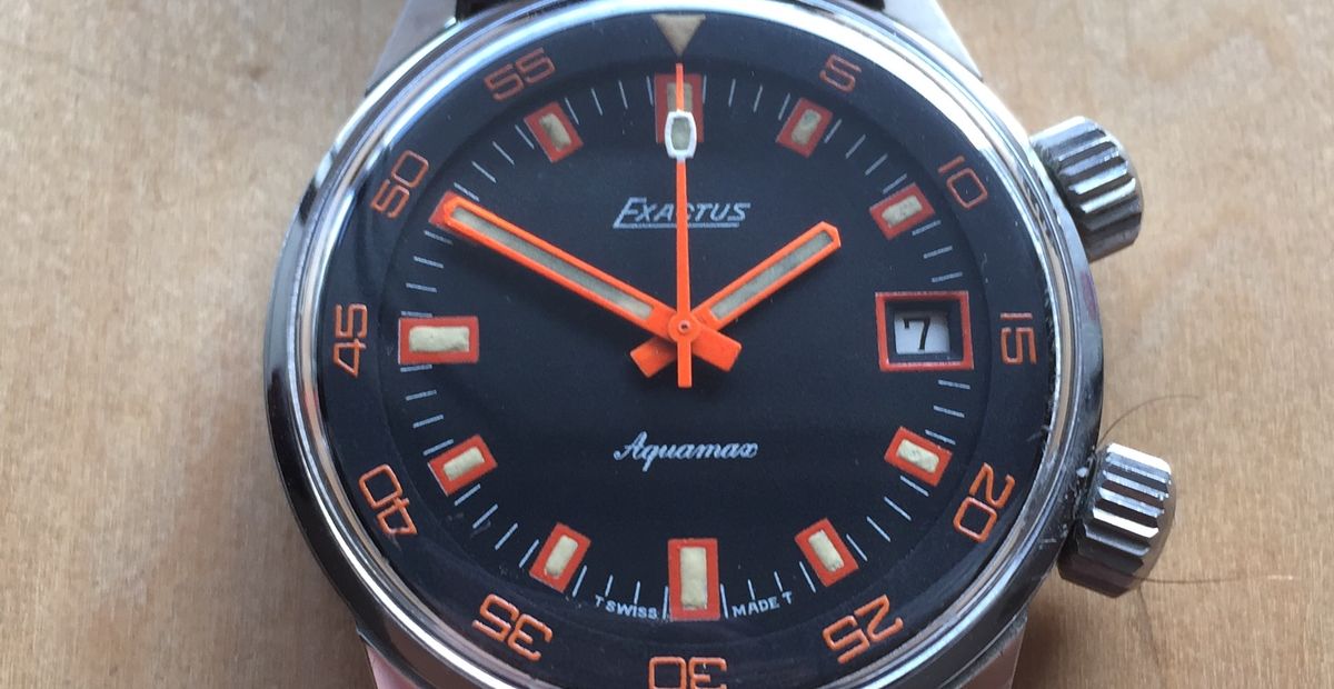 SOLD - NOS Super compressor EPSA Exactus Aquamax | Omega Watch Forums