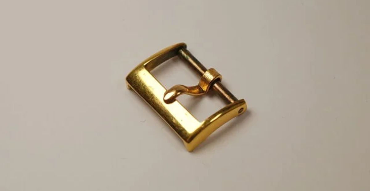 FOUND - 16mm YG Patek or AW Buckle? | Omega Watch Forums