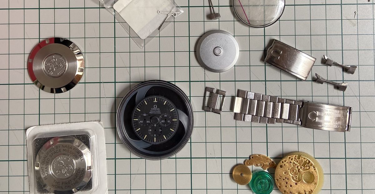WITHDRAWN - Assorted Speedmaster Parts lot | Omega Watch Forums