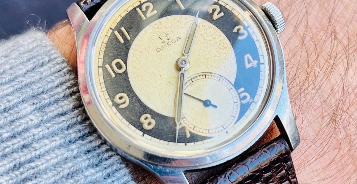 SOLD - Rare 1944 Omega Suverän Bullseye Tropicalisé | Omega Watch Forums