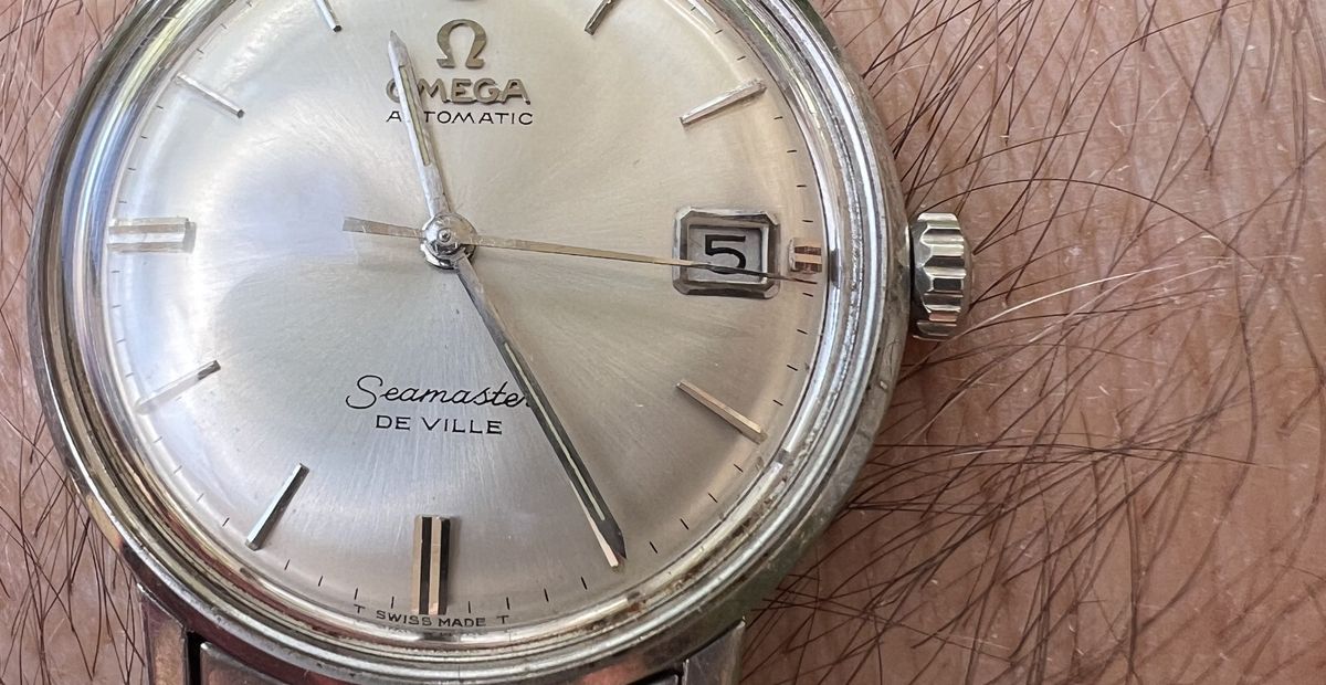 SOLD - OMEGA SEAMASTER DEVILLE 166.020 cal 563 vintage automatic 1968 ...