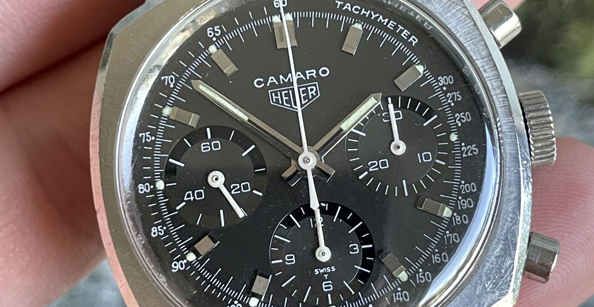 SOLD - Heuer Camaro 7220 NT | Omega Watch Forums