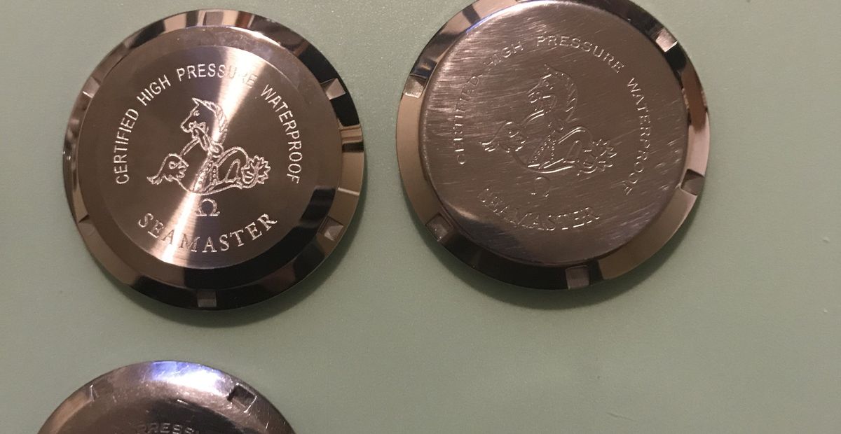 Fake seamaster 300 case backs.Example photos to compare | Omega Watch ...