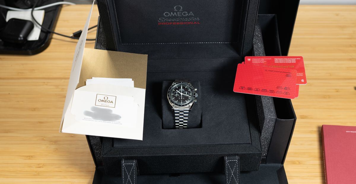 SOLD - SOLD Omega Speedmaster Moonwatch - 3861 - Original Sales Receipt ...