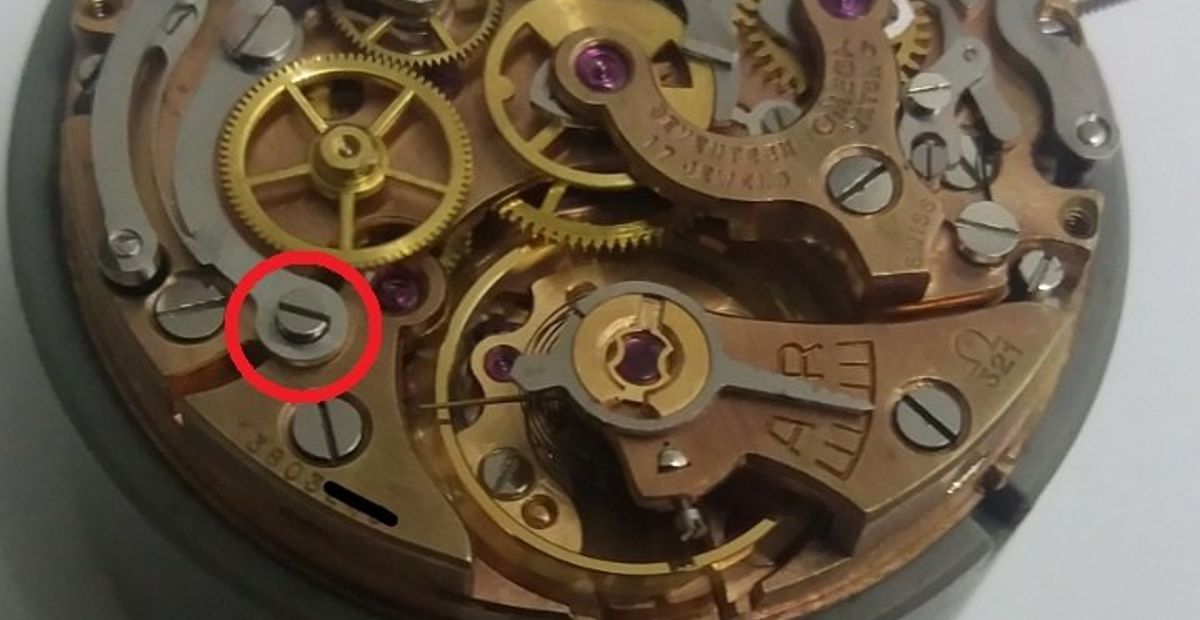 Screw for 321 coupling clutch | Omega Watch Forums