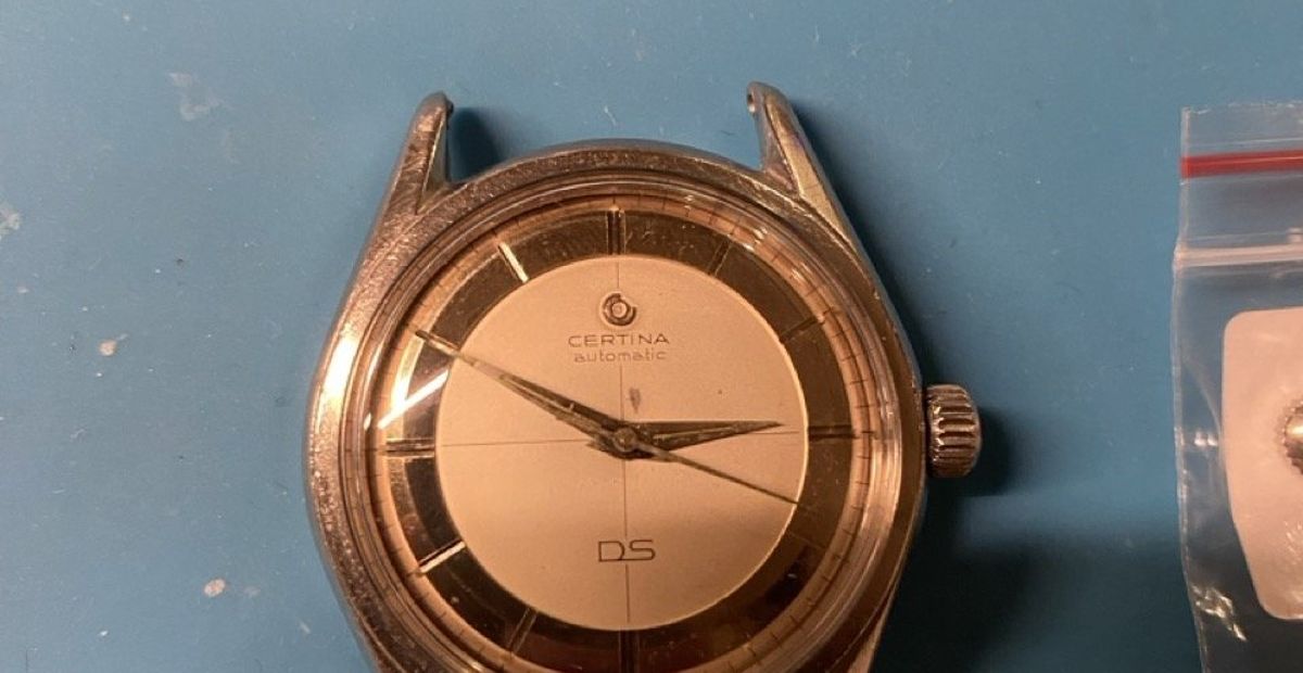 Dial restoration question (and mvmt question) - Certina DS Pie Pan ...