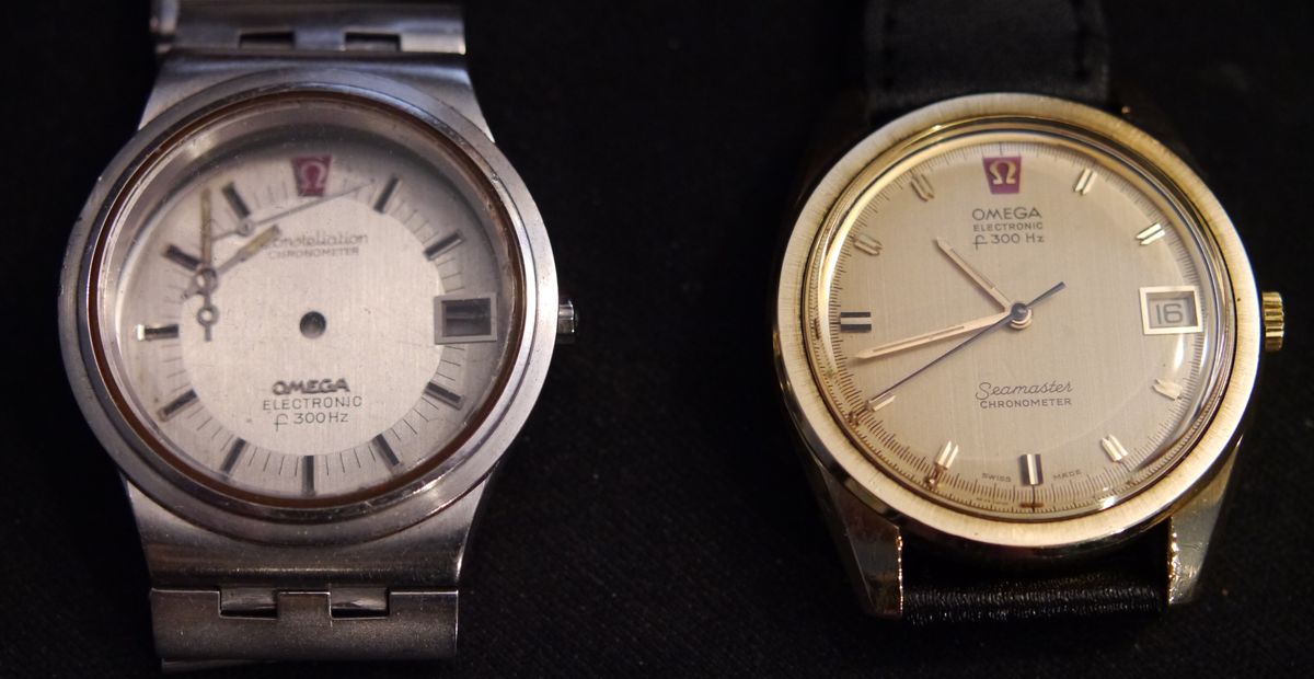 FS - Omega F300 Seamster & Omega F300 Constellation Case/dial/hands ...