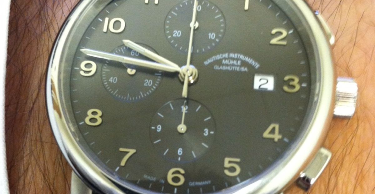 FS - Muhle Glashutte Antaria Chronograph | Omega Watch Forums