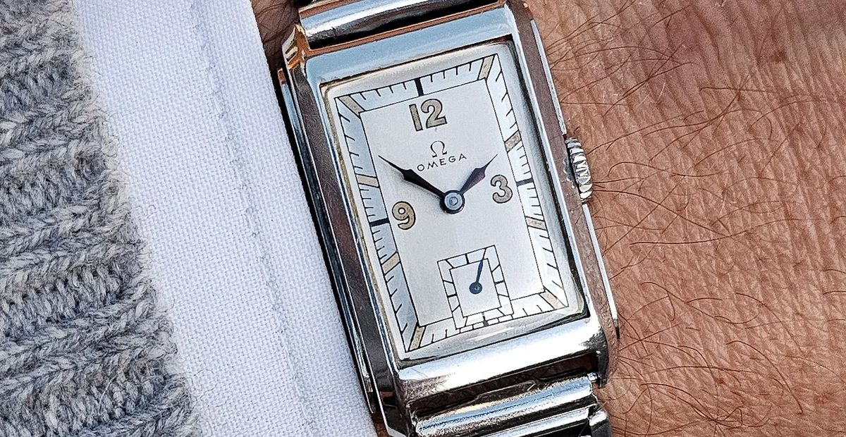 SOLD - Stunning Omega Tank T17, Serviced! | Omega Watch Forums