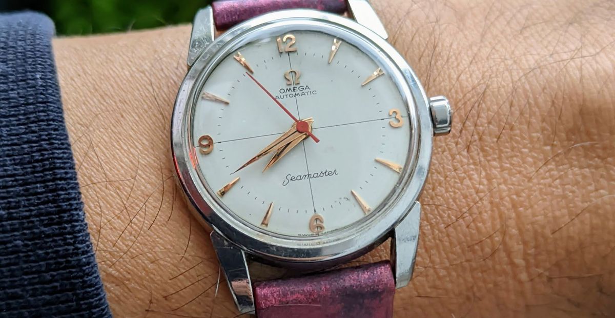 SOLD - SS Seamaster ref 2846 with red second hand | Omega Watch Forums