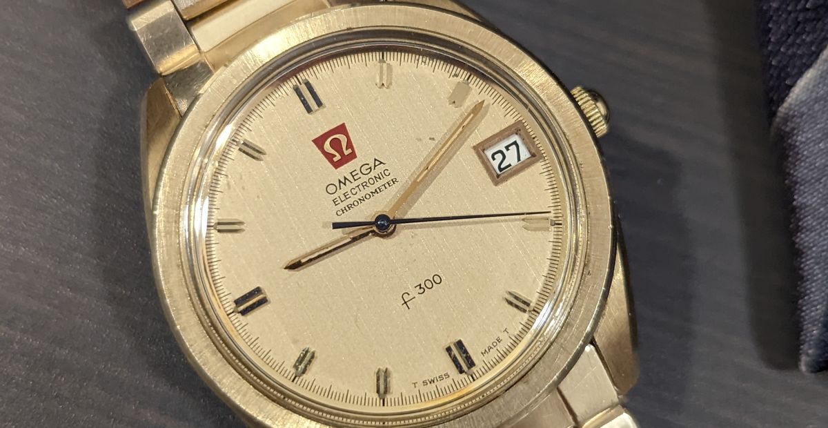 Omega gold F300 (Seamaster) - looking for a crown! | Omega Watch Forums