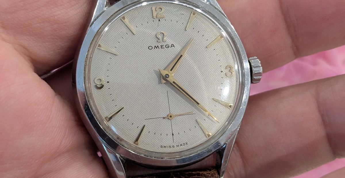 FS - Omega 2791 - Clean Texture Dial 36mm Stainless Steel with Gold ...