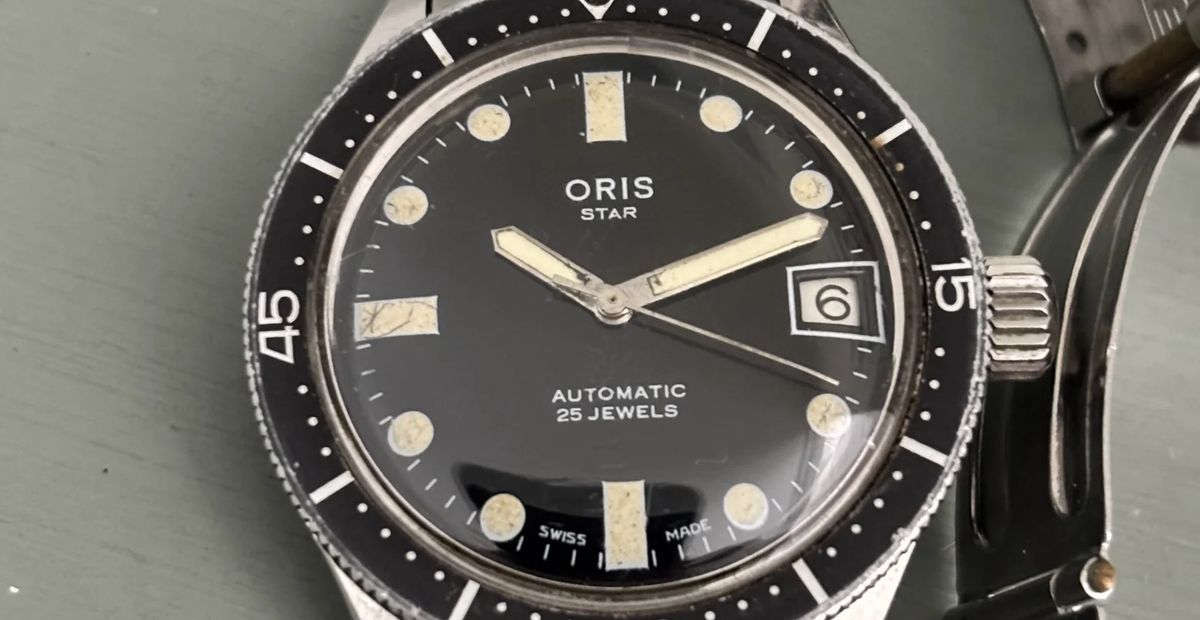 SOLD - SOLD: 1960’s Oris 65 Star Diver on original signed BoR bracelet. | Omega Watch Forums
