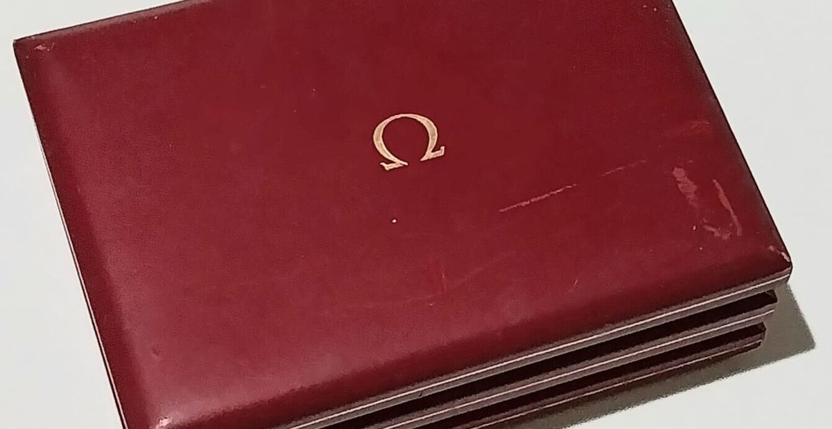 Thoughts on Rarely Seen Red Leather Omega Constellation Box? | Omega ...