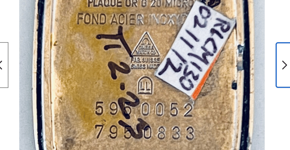 Serial Number - Vintage De Ville | Omega Watch Forums