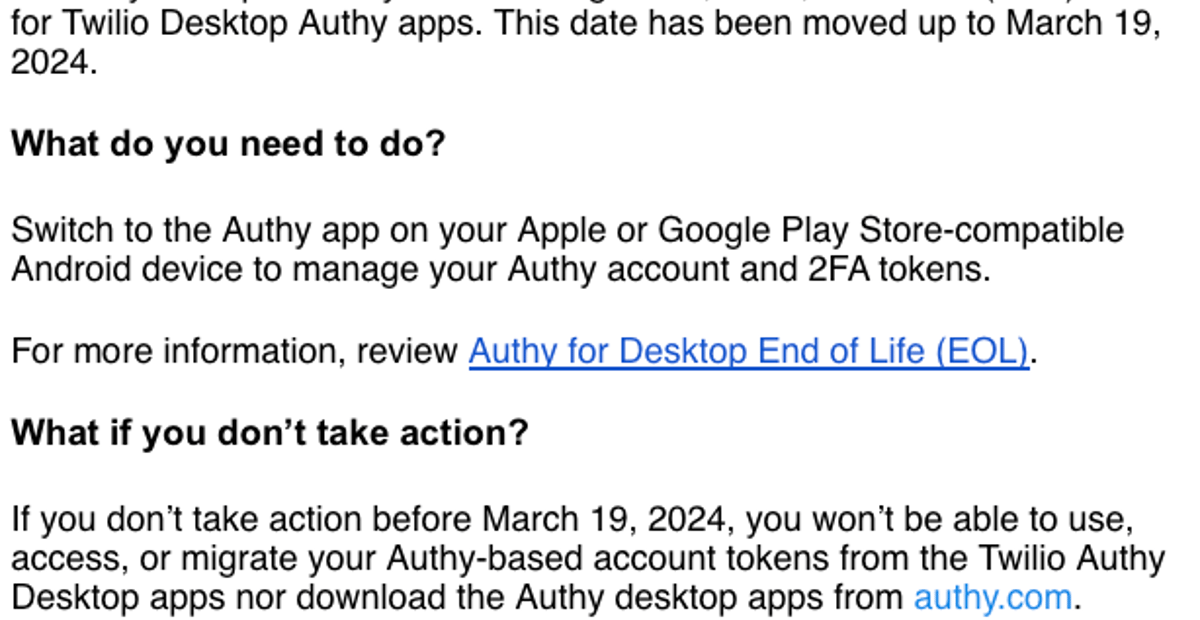 Twilio Authy Desktop | Omega Watch Forums