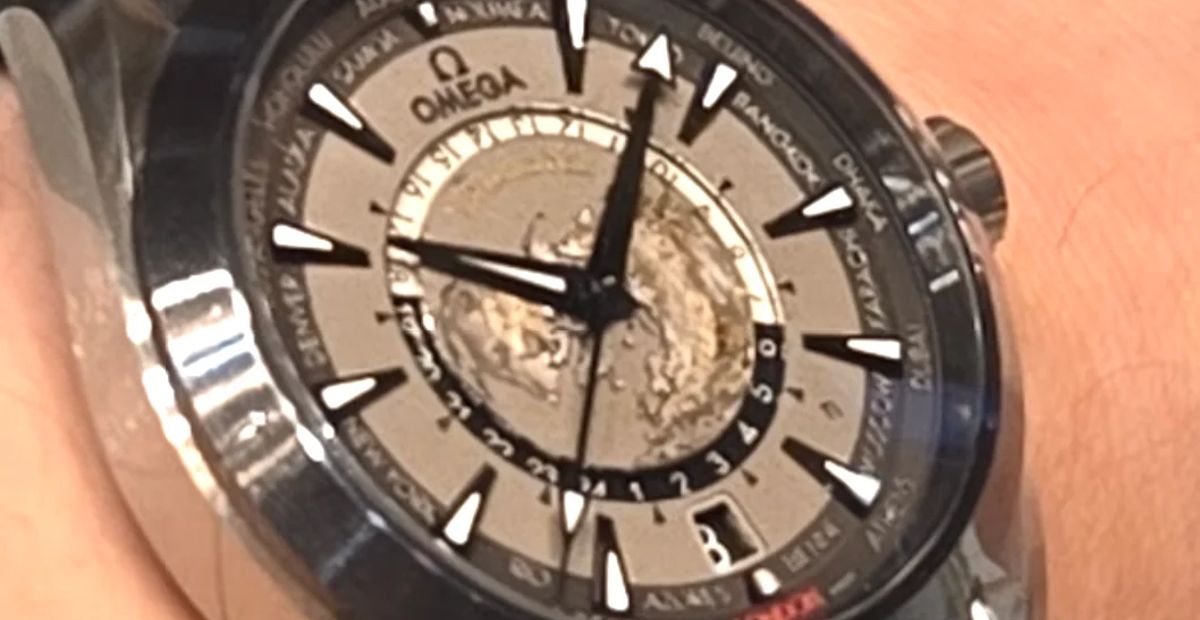 Titanium World Timer Owners - what's the deal with the color - is it ...