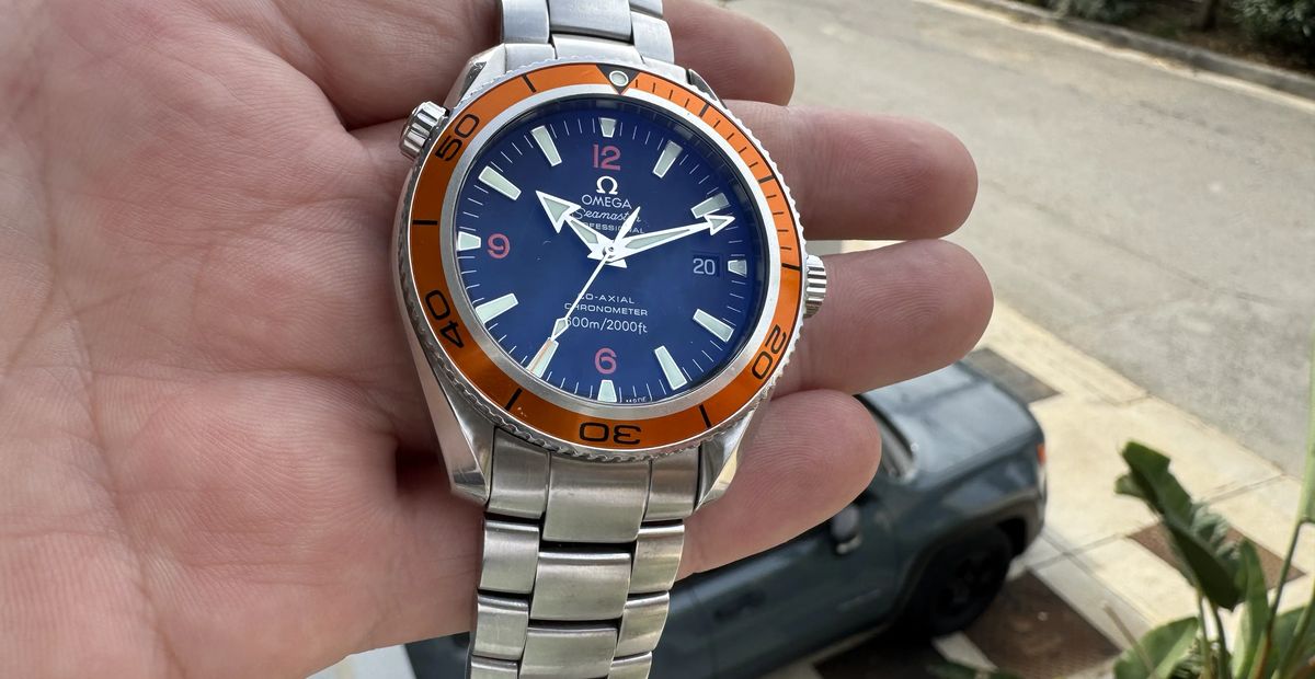 SOLD - Omega Seamaster Planet Ocean42mm Coaxial Orange Calibre: Omega ...