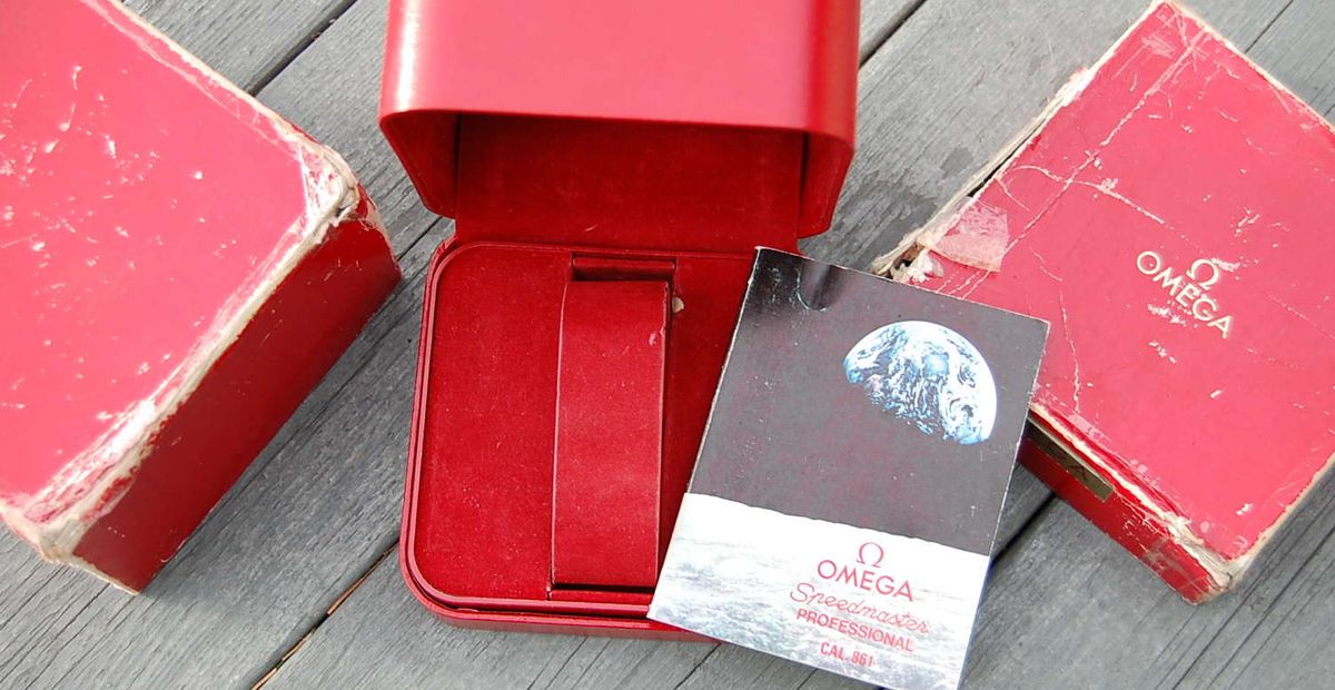 Is this a Speedy box from the 70s? | Omega Watch Forums