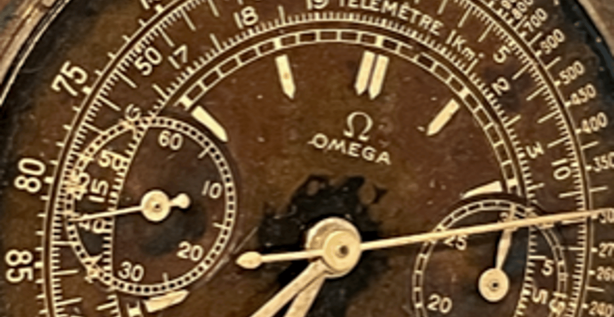 Omega 33.3 chronograph, watchmaker leftovers | Omega Watch Forums