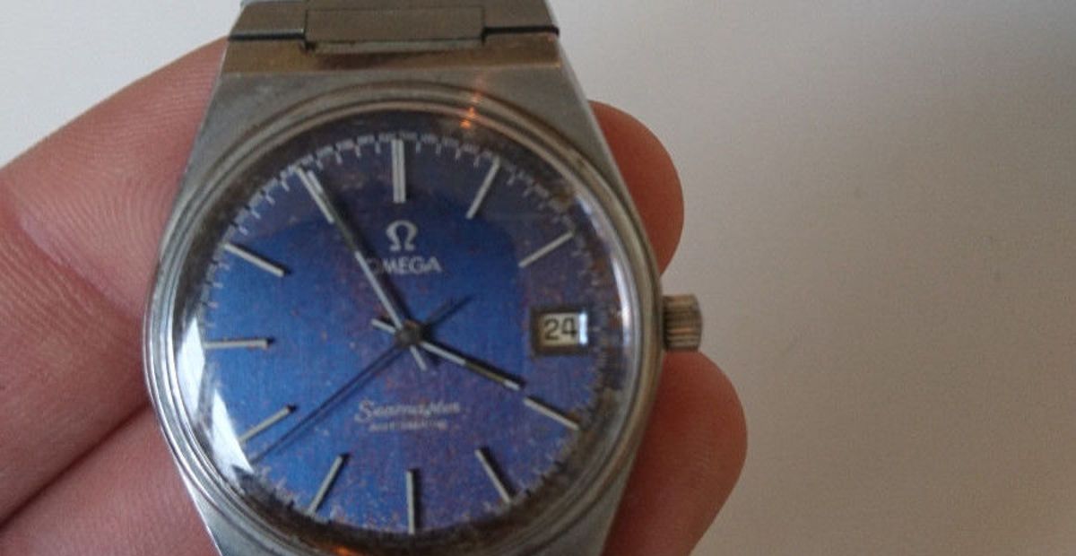 Blue 70's cal. 1012 Seamaster puzzle... | Omega Watch Forums