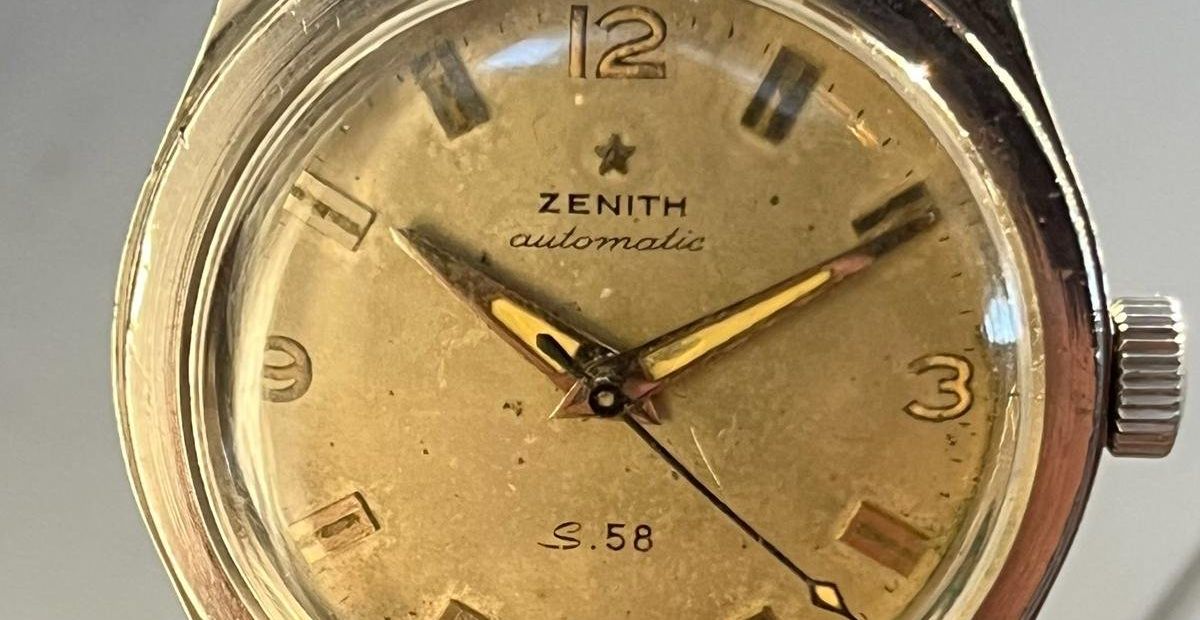 SOLD - Zenith S.58 Mark II | Omega Watch Forums