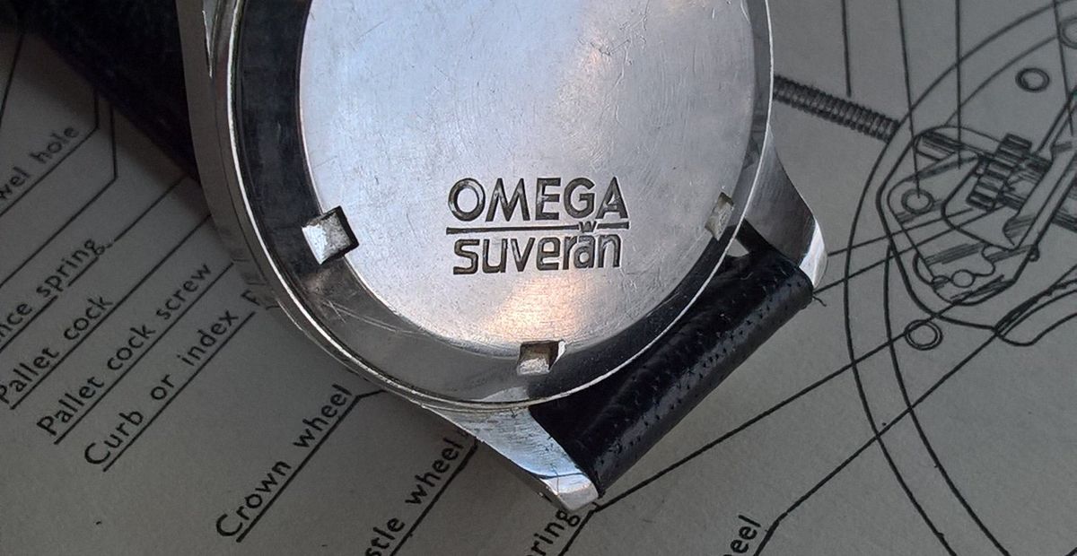 SOLD - Omega Suverän ref. 2400-5 from 1944 | Omega Watch Forums
