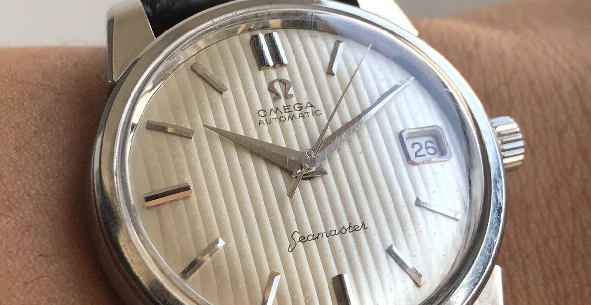 SOLD - 1961 Omega Seamaster Ribbon dial ref. 14762 cal. 562 - SERVICED ...