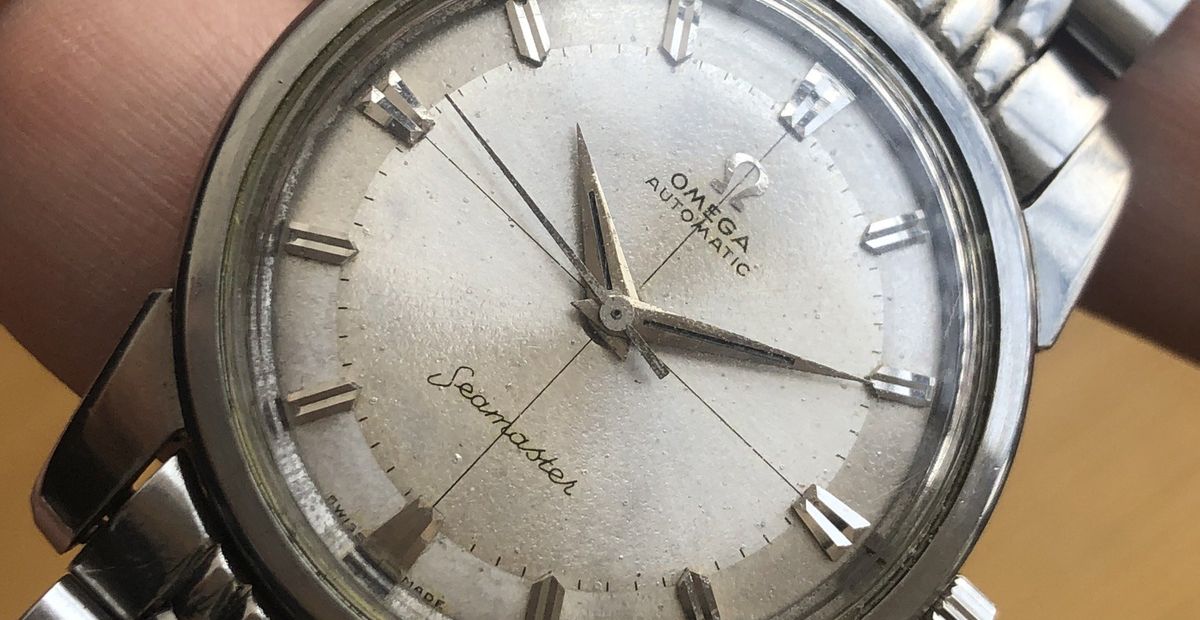SOLD - [NOW $500] 1963 Omega Seamaster Cross hair dial Ref. 14761 with ...
