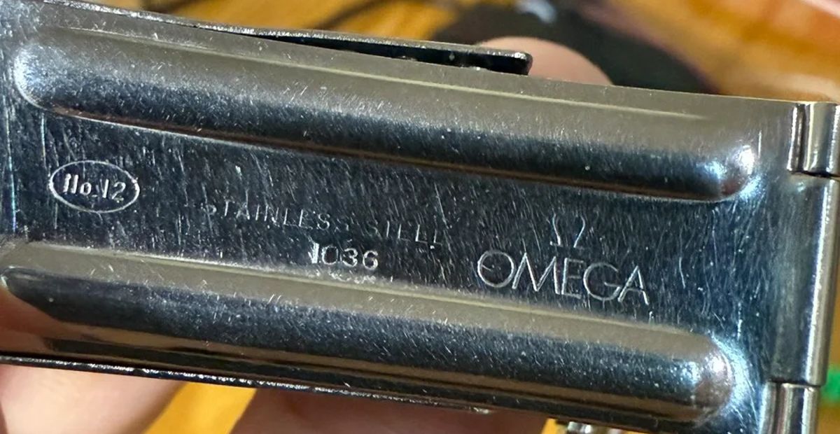 SOLD - (Price Reduced) Omega BOR 1036, endlink 511, clasp 12, 19 links ...