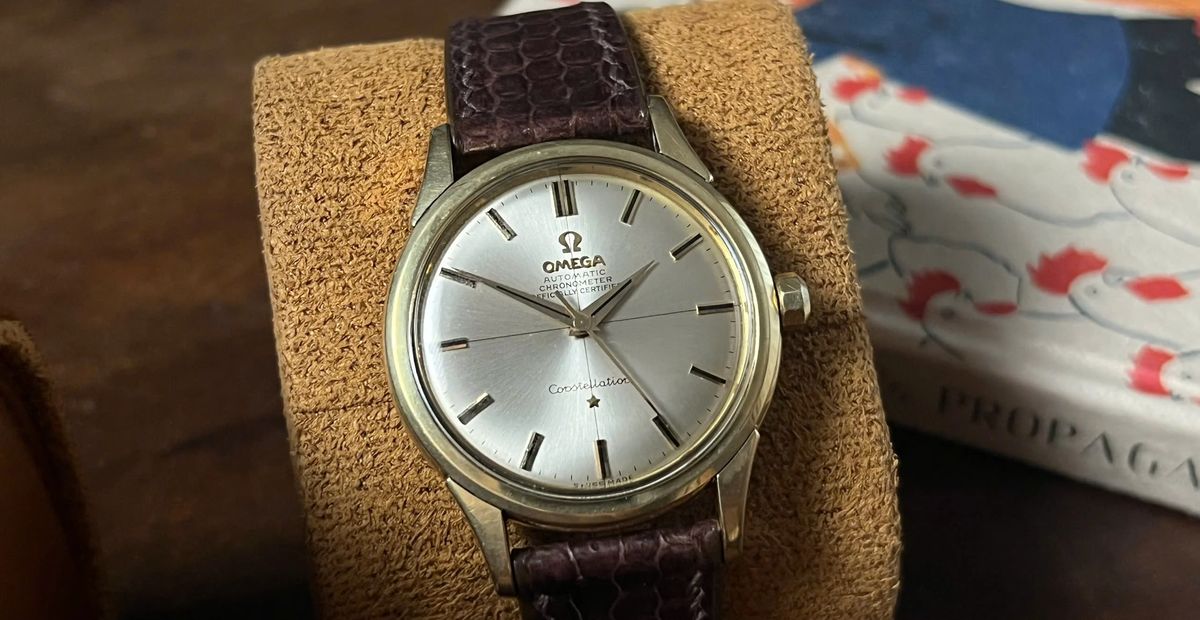 SOLD - [Reduced] 1958 Omega Constellation “Jumbo” ref. 14396 Crosshair ...