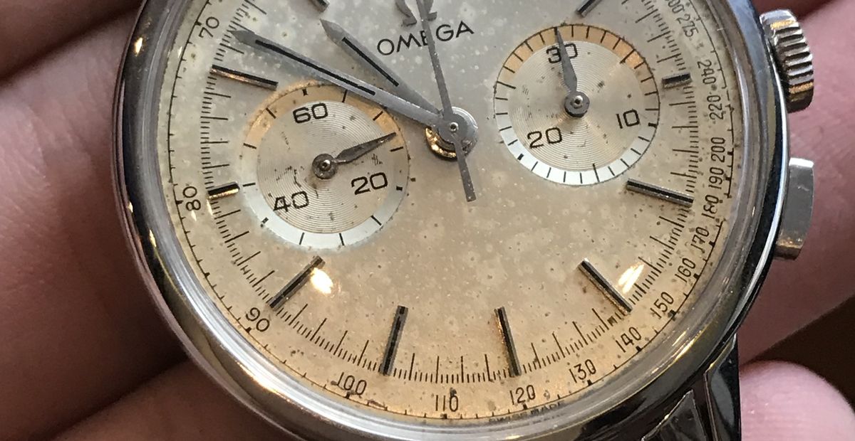 Help identifying vintage Omega chronograph , | Omega Watch Forums