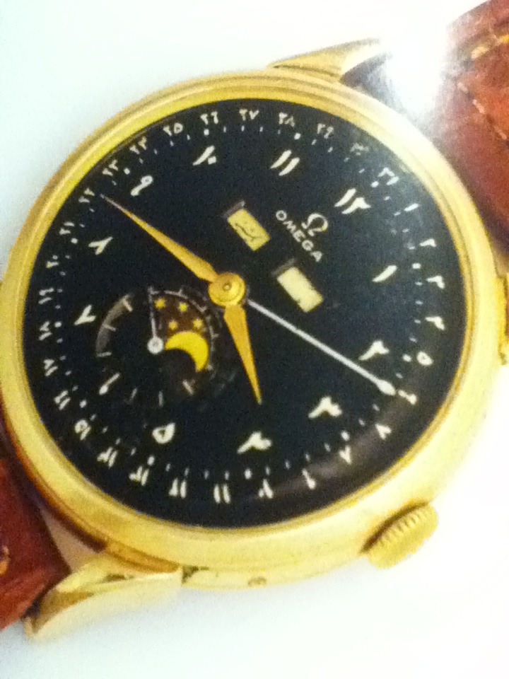 Vintage Cosmic, Black Dial, True Arabic Numbers | Omega Forums