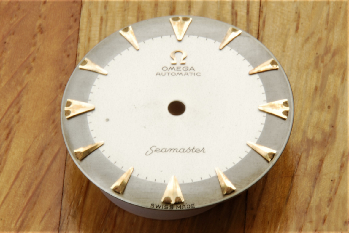 SOLD - 1950s Omega calibre 501 two tone dial | Omega Forums