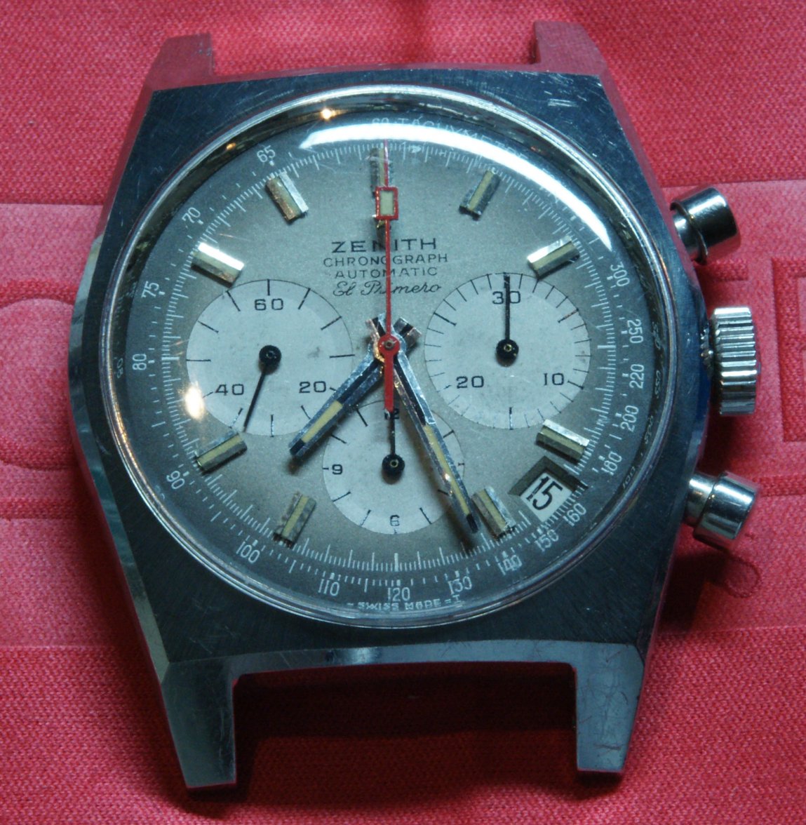 Ever see an A385 with dial this grey? | Omega Forums