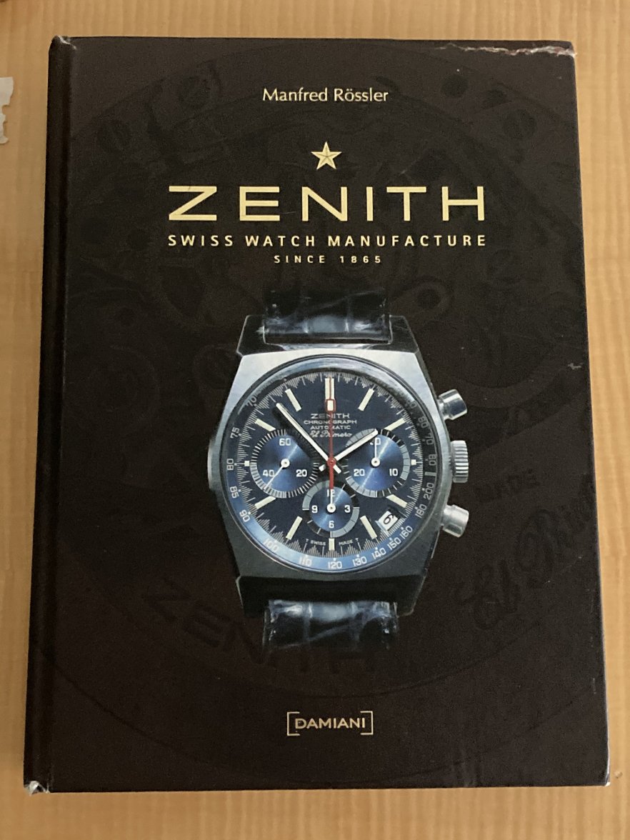 FS - SOLD !!RARE Zenith Book RARE!! | Omega Forums