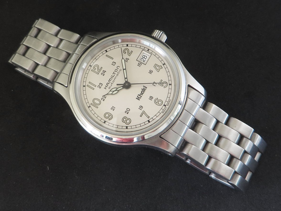 SOLD - Hamilton Khaki 9721-B Viewmatic on Original Bracelet + Hamilton ...
