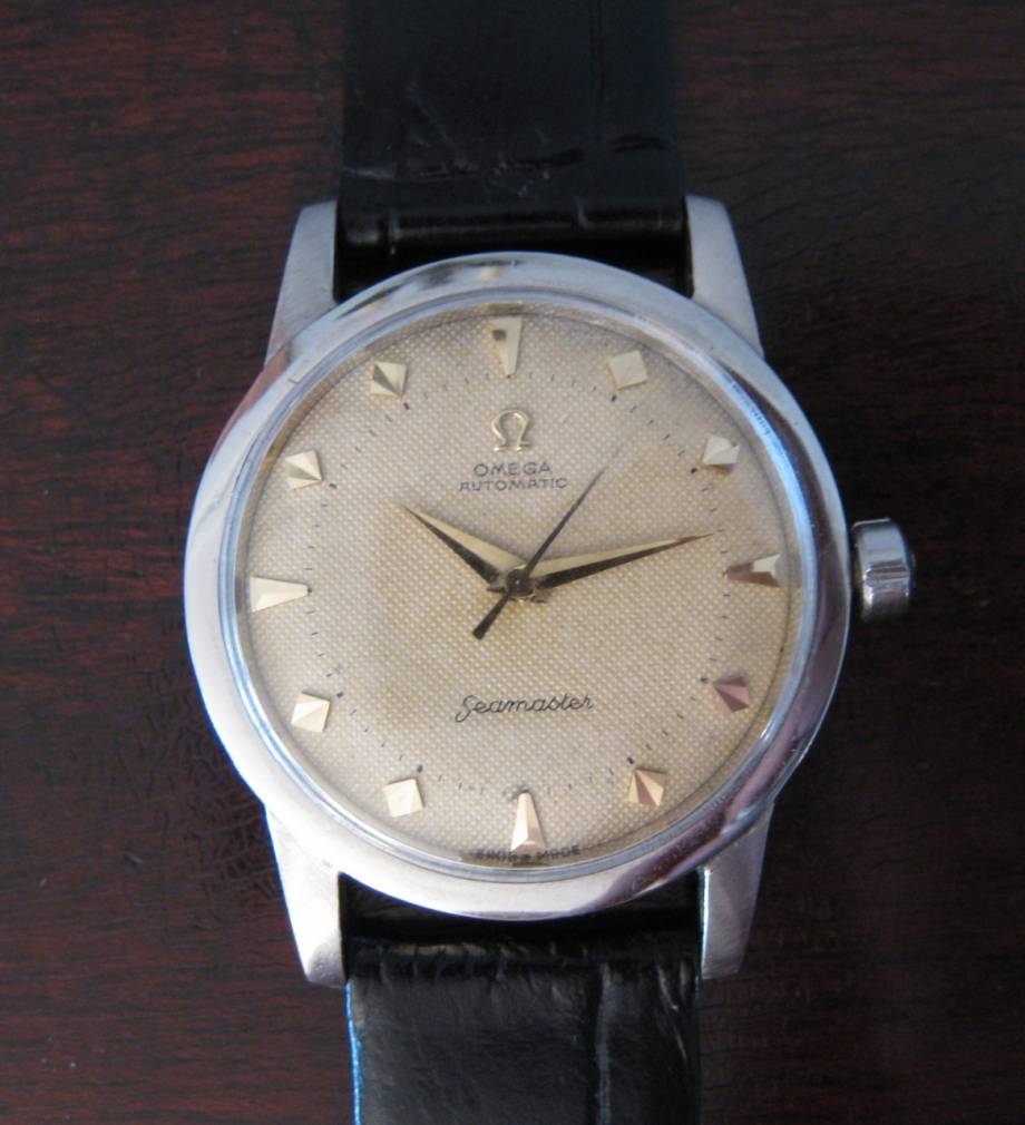 SOLD - Nice Cal. 354 Seamaster With Cream Waffle Dial | Omega Forums