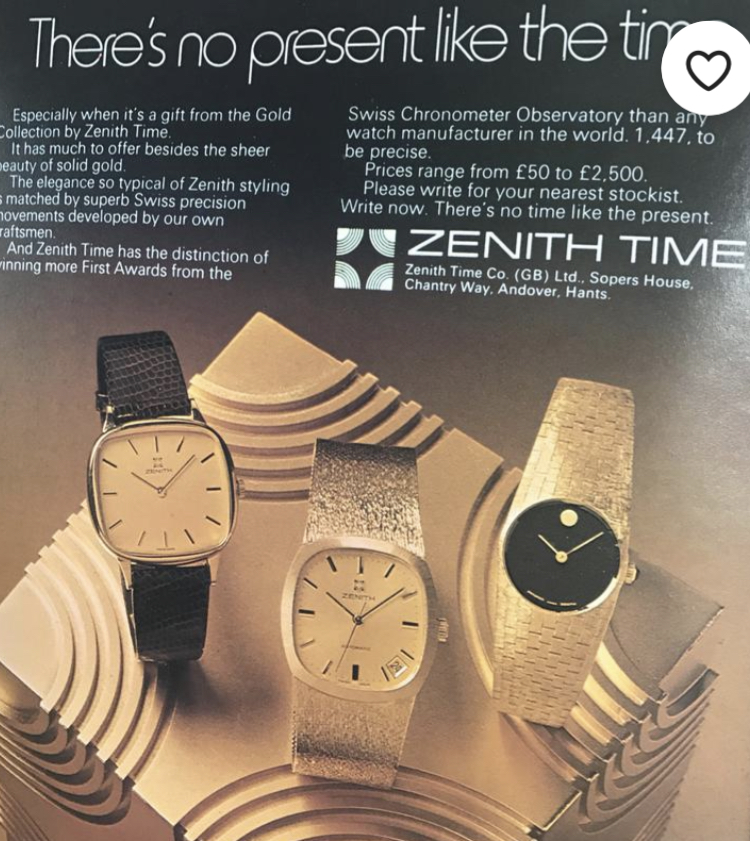 Zenith Boxes | Omega Forums