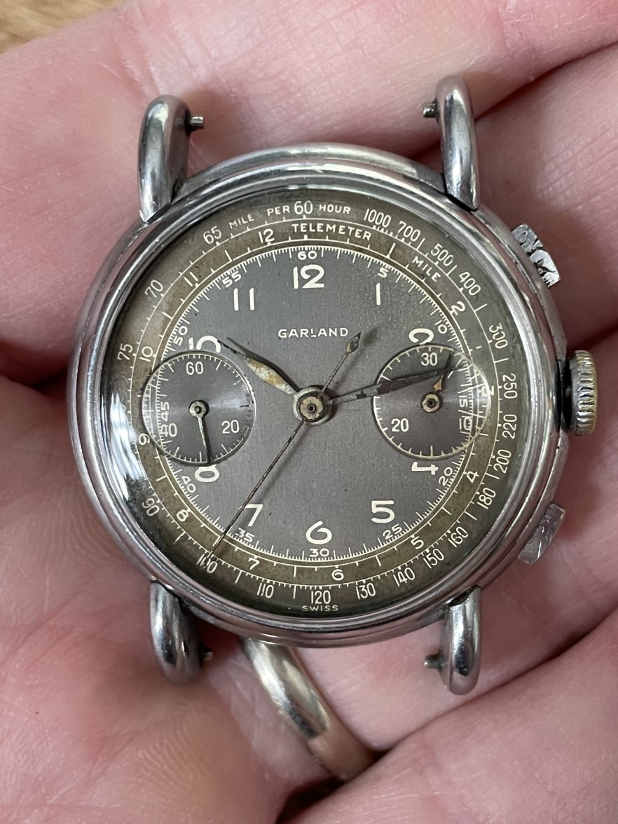 Ball/Garland Chronograph with wild lugs | Omega Forums