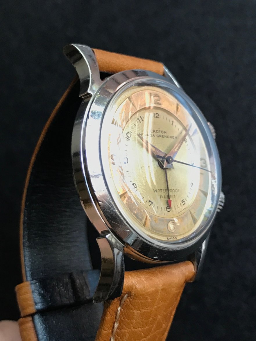 SOLD - Croton Nivada Grenchen Alarm | Omega Forums