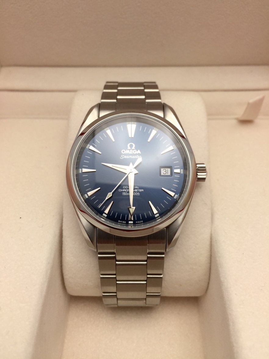 SOLD - Omega Seamaster 2503.80 - blue sunburst dial hard to find ...