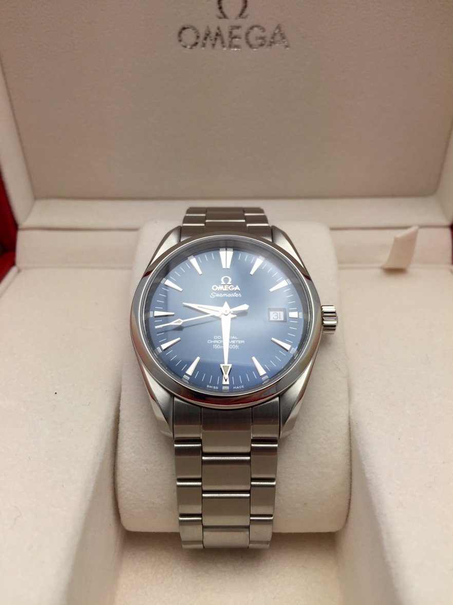 SOLD - Omega Seamaster 2503.80 - blue sunburst dial hard to find ...