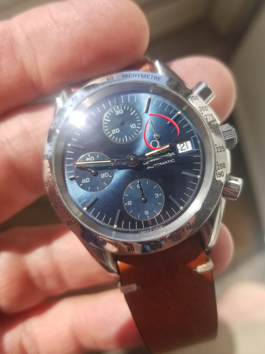 Hand falling off Speedy sub-dial | Omega Forums